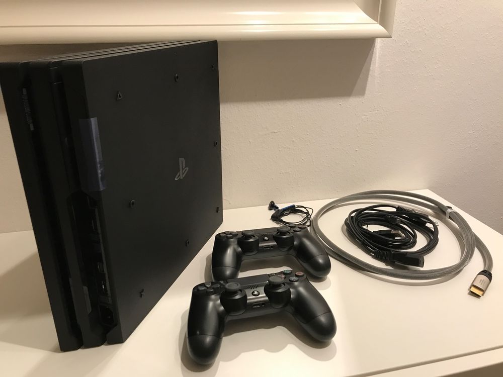 Sony Playstation 4 Pro + 2 Controller + 23 Spiele + Zubehör | Kaufen ...