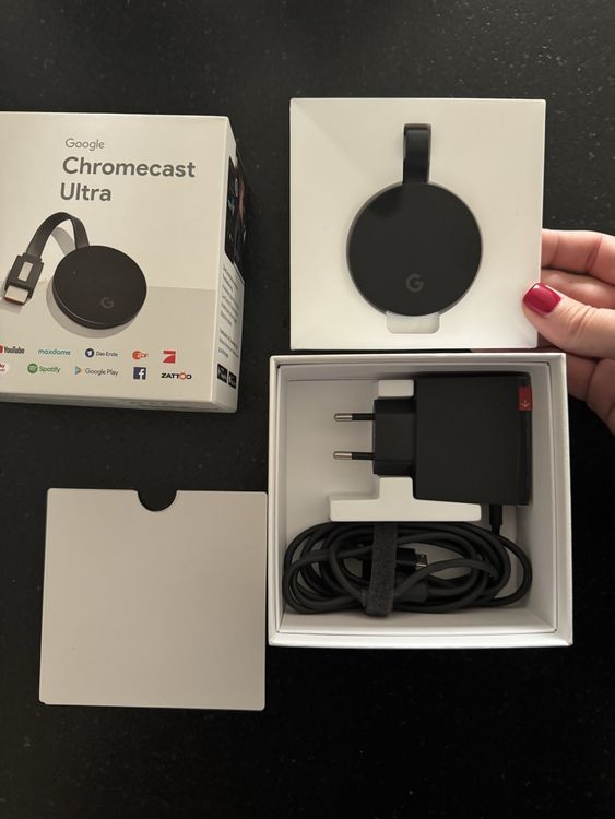 2x Google Chromecast Ultra (Neuf avec emballage d'origine) à Villars-le ...