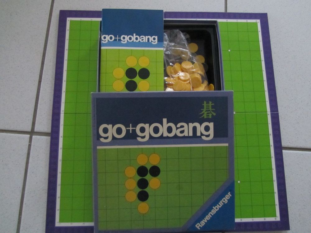 Brettspiel go + gobang ravensburger von 1974 (Gebraucht) in Weiningen ZH für CHF 10 – mit ...