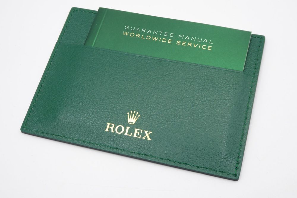 Rolex Card Holder and booklet New model (Neu (gemäss Beschreibung)) in ...