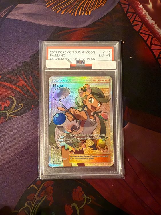 Maho Trainer - Guardians Rising - PSA 8 - DE - Pokemon (Gebraucht) in ...
