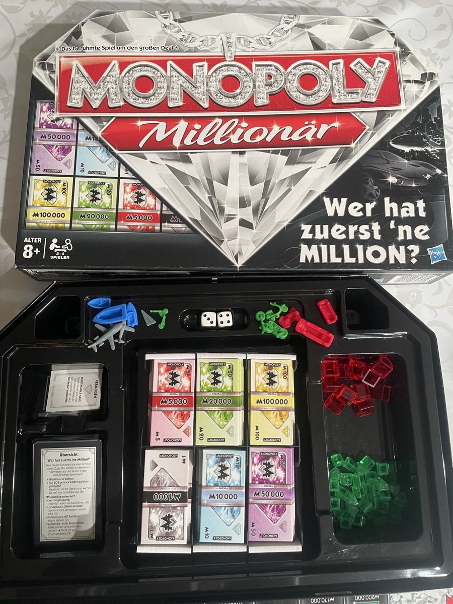 Monopoly Millionär - Das spannende Brettspiel! Komplett (Gebraucht) in ...