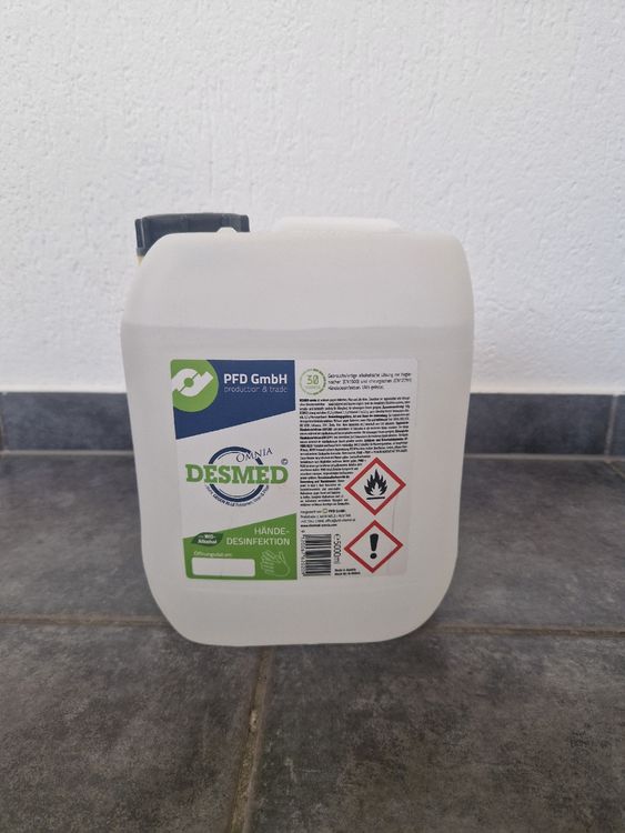 Handdesinfektion 5 Liter Kanister - Hygienisch (Neu und originalverpackt) in Grabs für CHF 25 ...