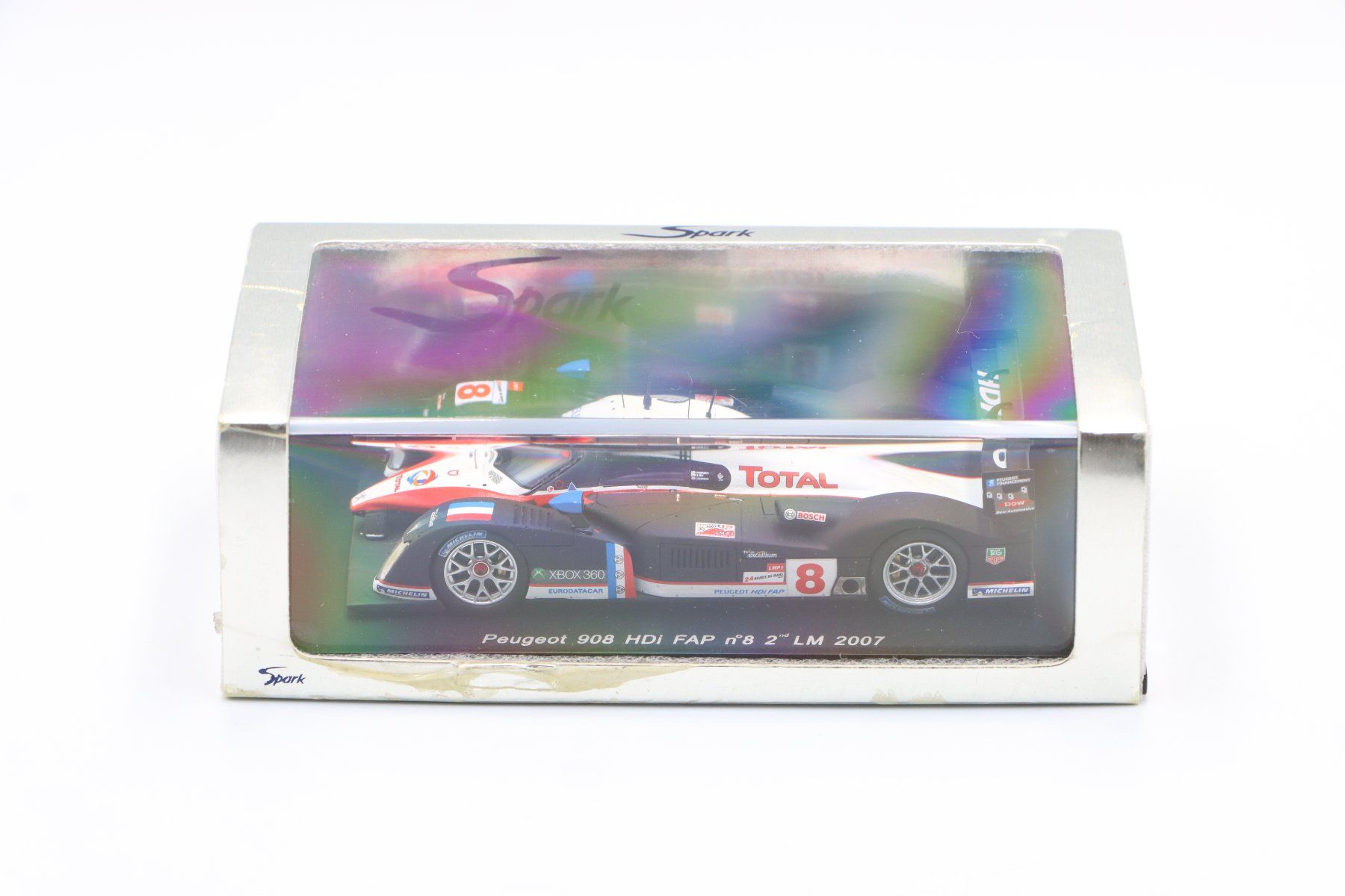 Peugeot 908 HDI FAP Le Mans 2007 1:43 Spark (Neu und originalverpackt ...