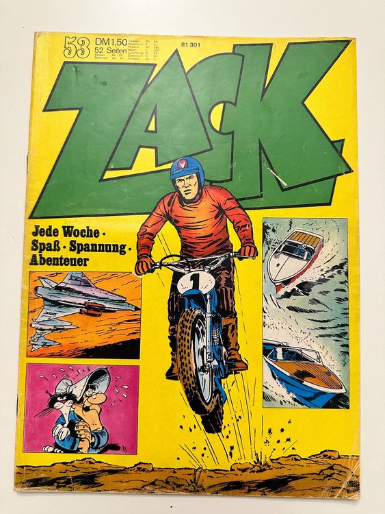 Rarität Zack Comics 53 von 1972 | Kaufen auf Ricardo