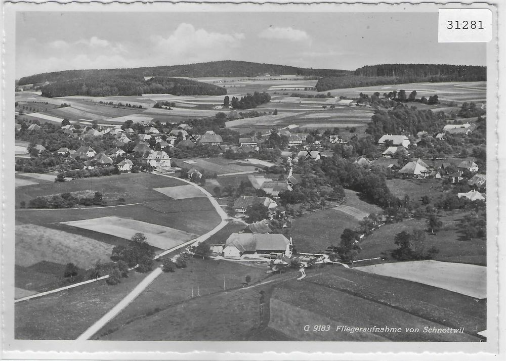 Flugaufnahme von Schnottwil SO | Kaufen auf Ricardo