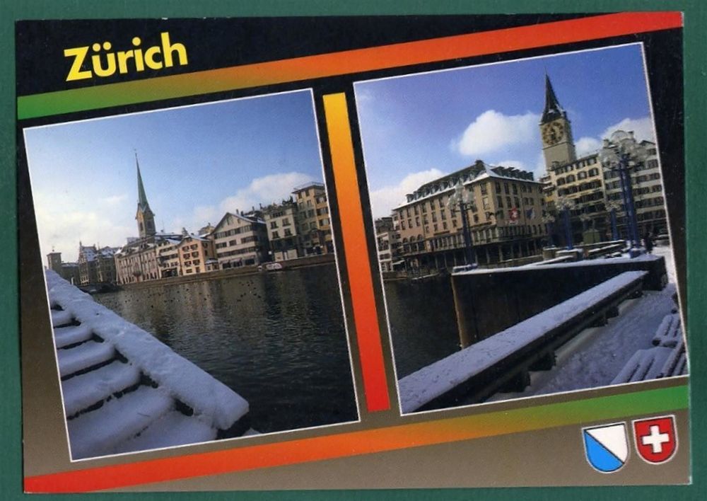 Zürich, Altstadtpartien an der Limmat (Gebraucht) in Sargans für CHF 1 ...