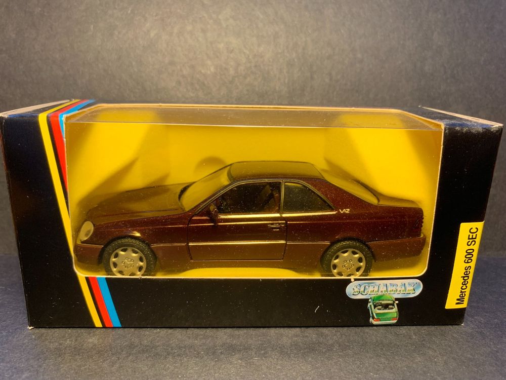 Mercedes-Benz 600 SEC - Schabak 1:43 OVP (Neu und originalverpackt) in ...