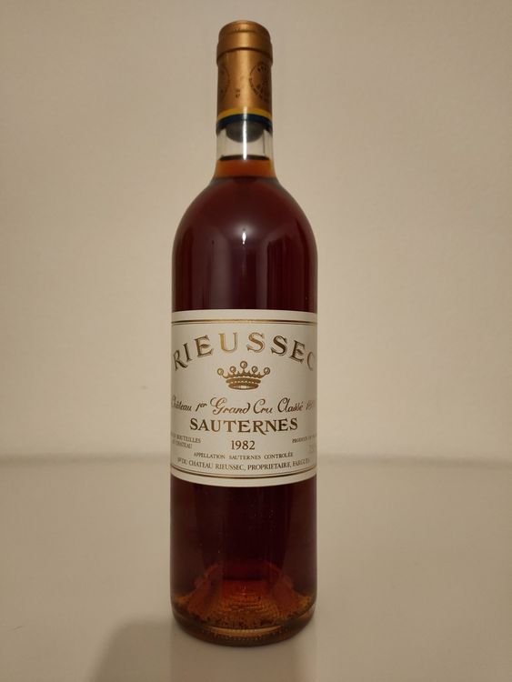 Rieussec Sauternes 1982 (Gebraucht) in Goldach (Goldach) für CHF 48 ...
