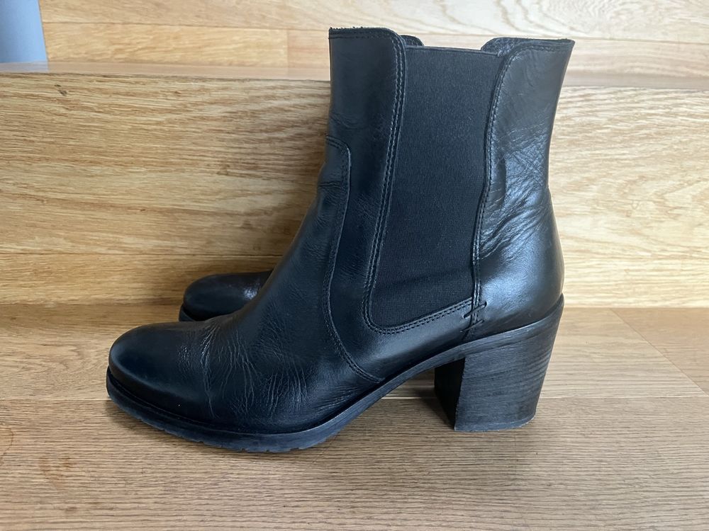 Lederboots / Stiefeletten Globus Shoes Gr 40 schwarz (Gebraucht) in ...