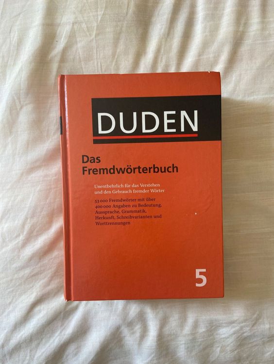 Duden 05. Das Fremdwörterbuch | Kaufen auf Ricardo
