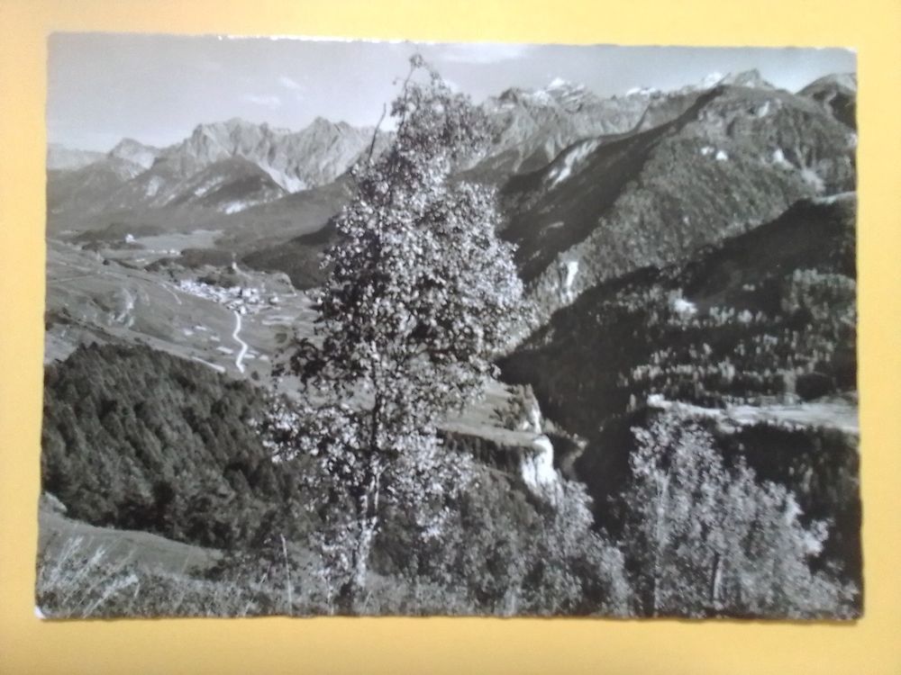 Blick von Bos-cha GG Ardez Schloss Tarasp Piz Pisor etc (1) | Kaufen ...