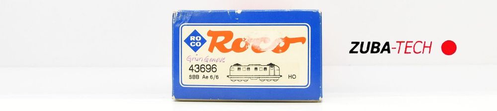 Roco 43696 E-Lok Ae 6/6 Kantonslok Genf der SBB Analog OVP (Gebraucht ...