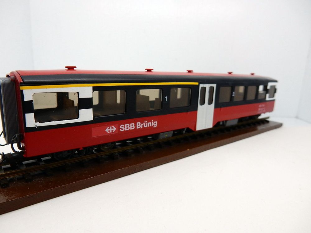 HOm - SBB-Brünig"Zebra"- Voiture à portes centrales - AB1715 (D ...