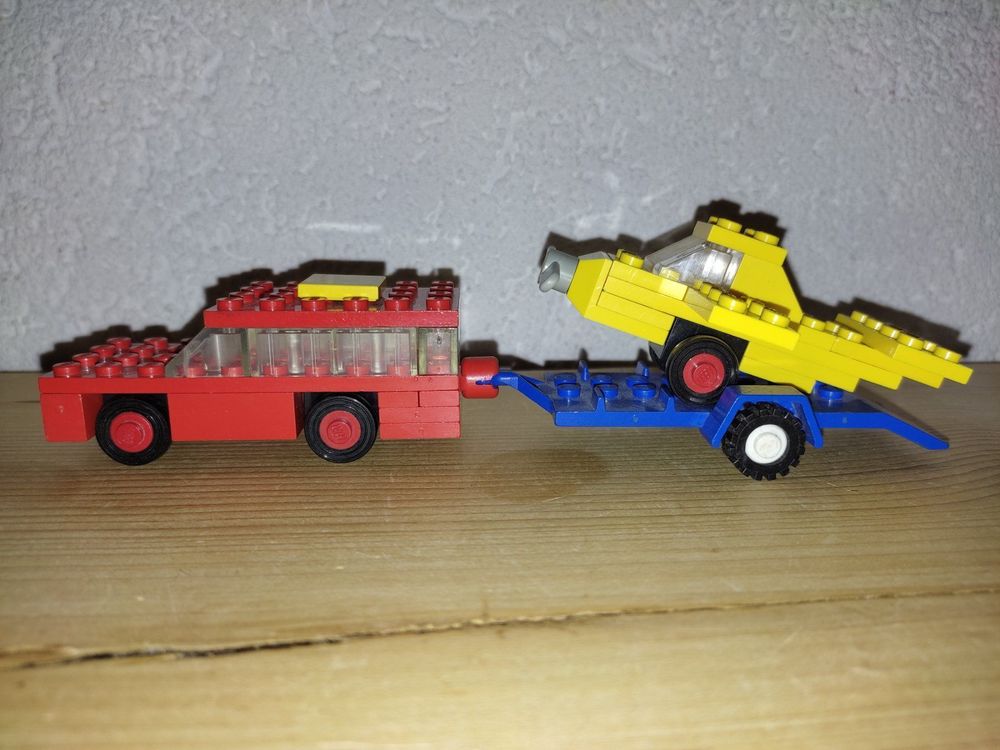 Lego 660, année 1975 Car with plane transporter (Gebraucht) in ...