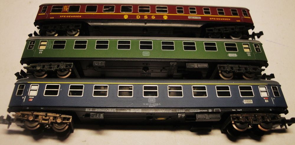 TRIX-2 Personen & 1 Speisewagen Spur N (Gebraucht) in Glis für CHF 20 ...