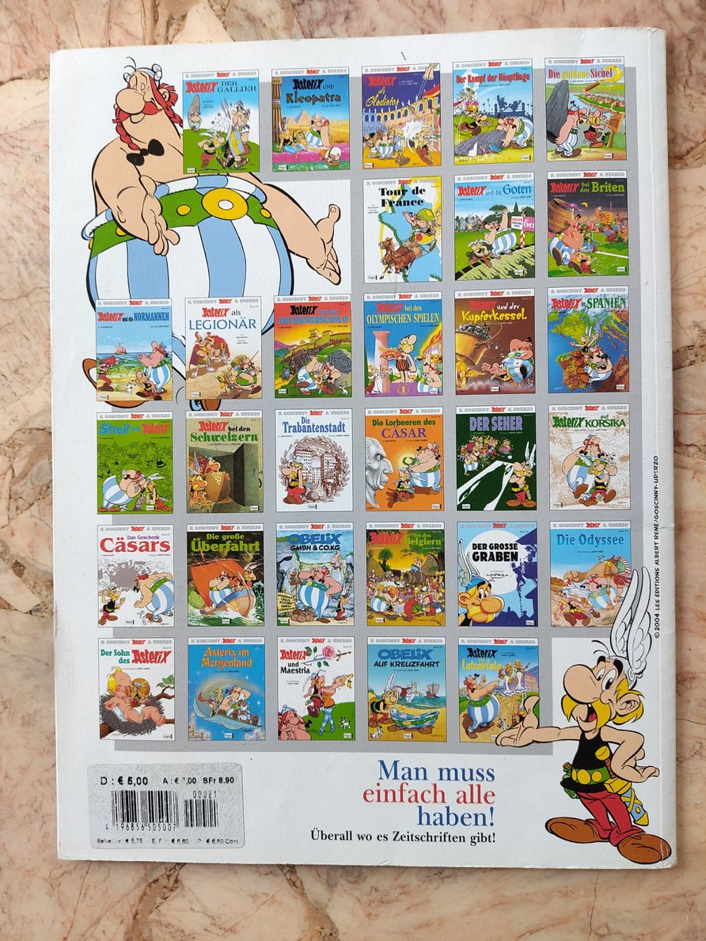 Asterix Comic - Band 21 - Das Geschenk Cäsars (Gebraucht) in Steinhof ...