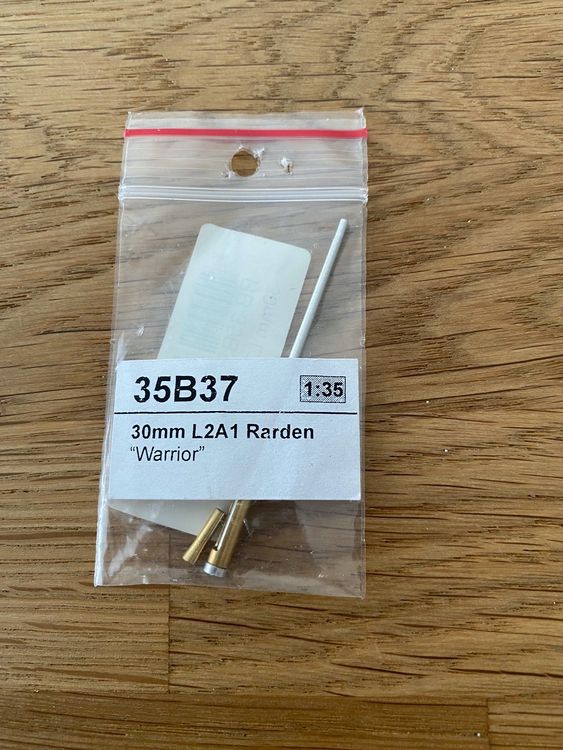 1/35 30MM L2A1 RARDEN WARRIOR METAL GUN BARREL (Gebraucht) in MÜHLEDORF ...