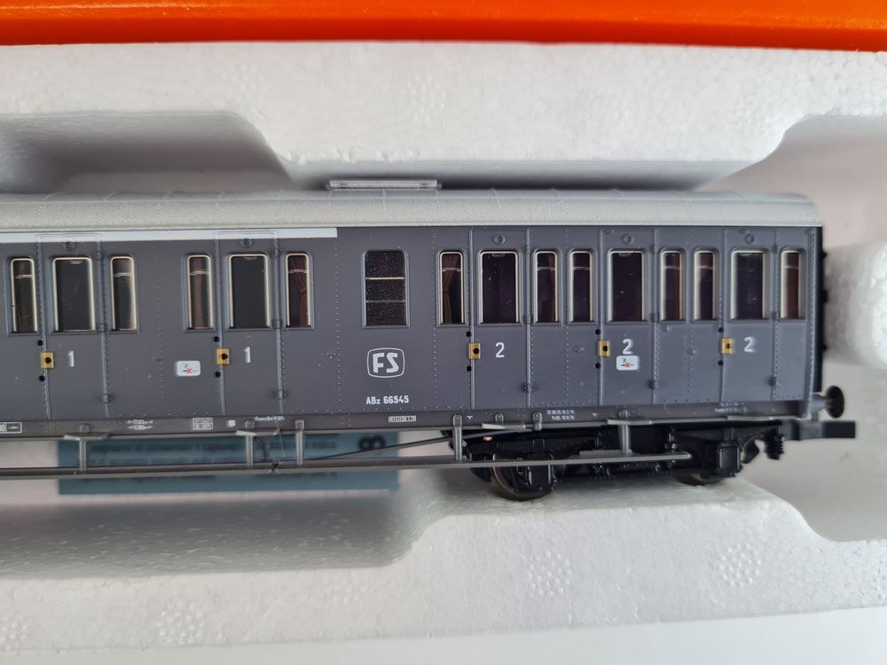 ROCO 44775 Personenwagen 1./2. Klasse FS grau H0 1:87 (Neu (gemäss Beschreibung)) in Blumenstein ...