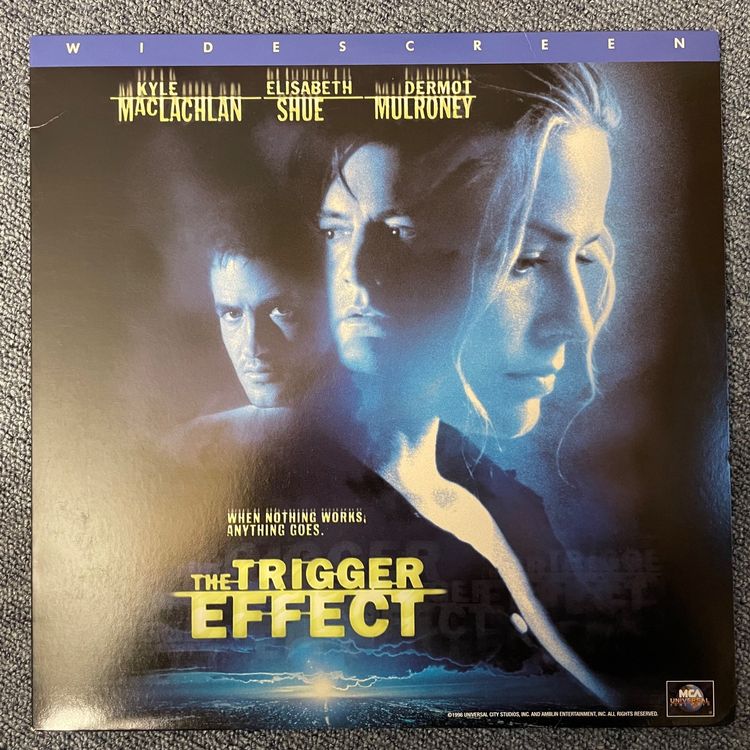 The Trigger Effect - LASER DISC - Englisch Original (Gebraucht) in Stans für CHF 11 – mit ...
