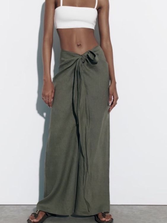 Zara Wickelhose Leinen L / 2023 (Neu (gemäss Beschreibung)) in St ...