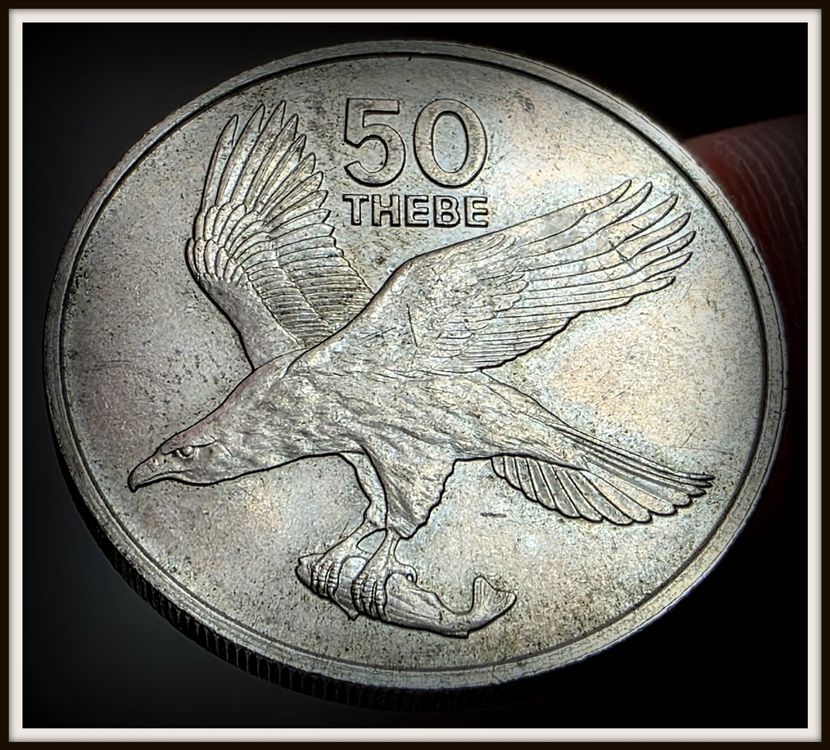 BOTSWANA 50 THEBE 1980 (Gebraucht) in Winterthur für CHF 2 – mit ...