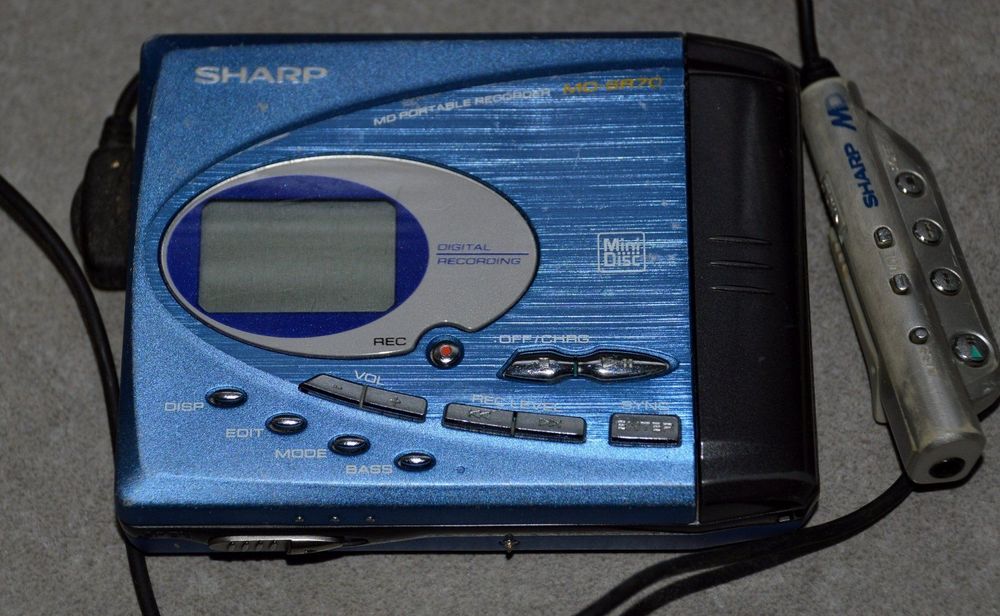MiniDisc Sharp MD-SR70H ( BL) (Gebraucht) in Collonges für CHF 48 – mit ...
