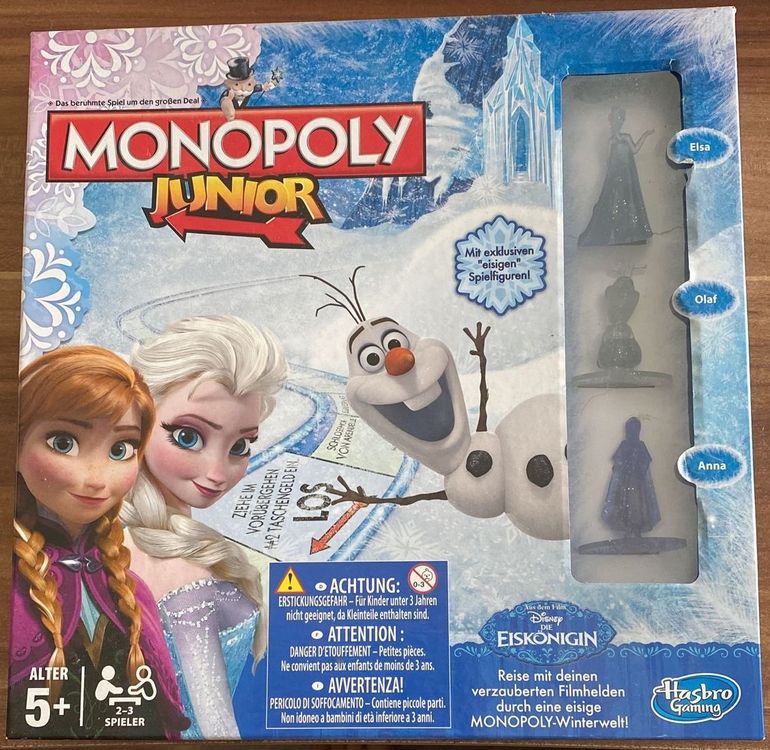 Hasbro Gaming- Monopoly Frozen Junior | Kaufen auf Ricardo
