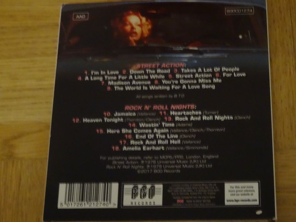 B.T.O. - Street Action / Rock n roll nights CD (Gebraucht) in Olten für ...