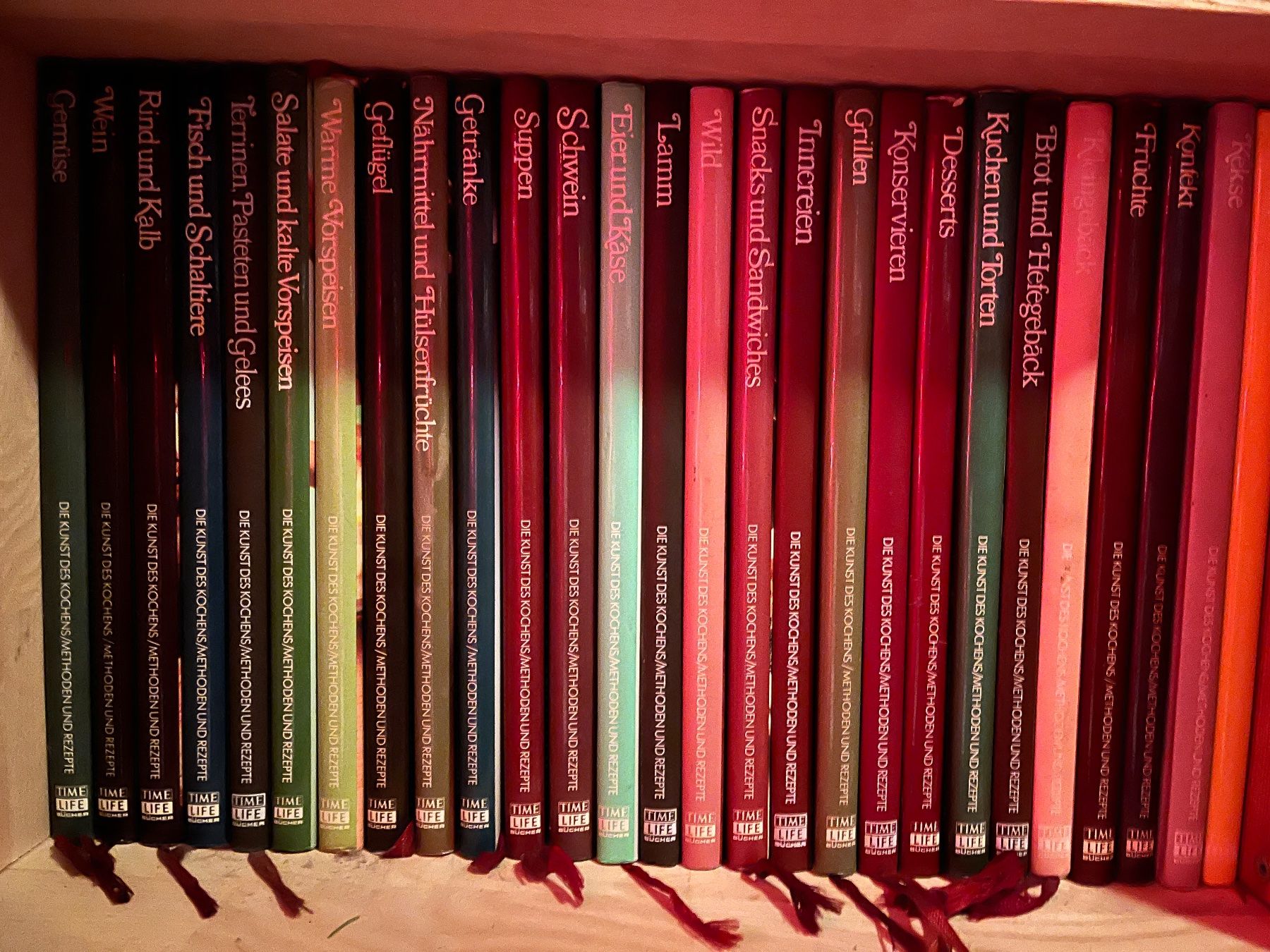 27 Kochbücher Time Life ‚Die Kunst des Kochens‘ (Gebraucht) in ...