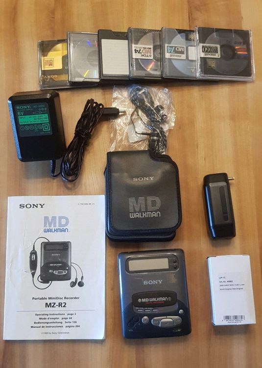 Minidisc Recorder Sony MZ-R2 +neuer Akku (Gebraucht) in für CHF 89 ...