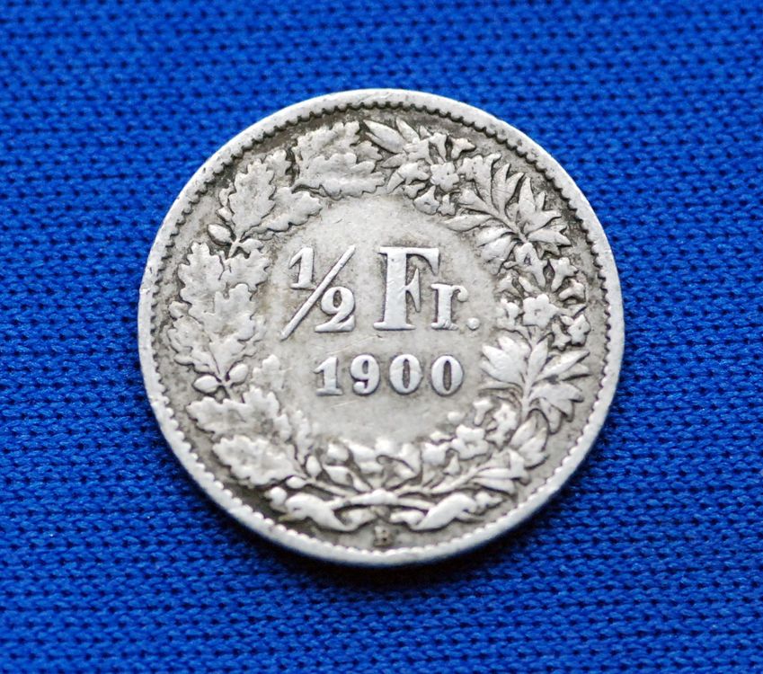 Silberner 1/2 Franken 1900, Rar. | Kaufen auf Ricardo