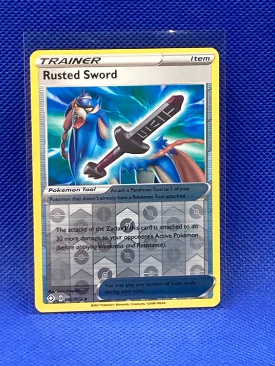 Pokemon Shining Fates / Rusted Sword 062 / 072 EN Reverse | Kaufen auf ...
