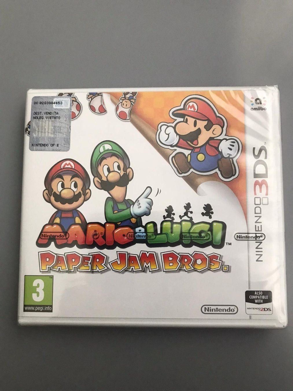 Mario & Luigi: Paper Jam Bros – Nintendo 3DS SEALED - UK (Neu und ...
