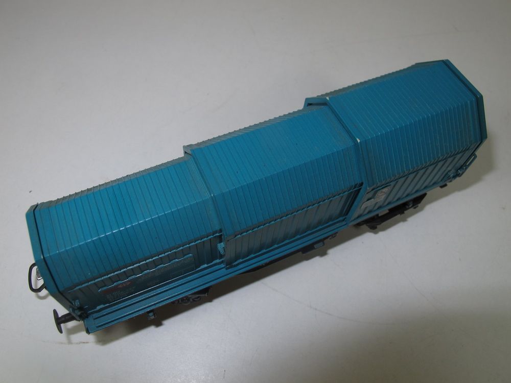 Märklin: 4687 Drehgestellwagen m. Teleskophauben (Gebraucht) in ...