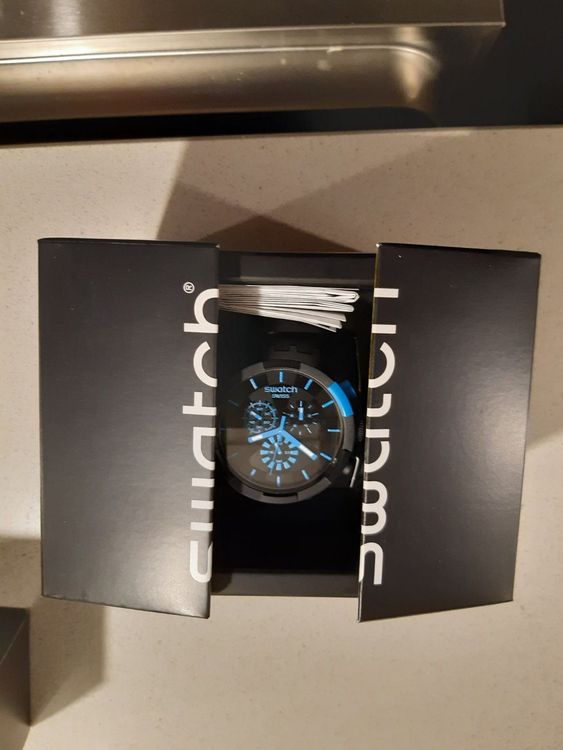 SWATCH BIG Bold Chrono CHECKPOINT BLUE | Kaufen auf Ricardo