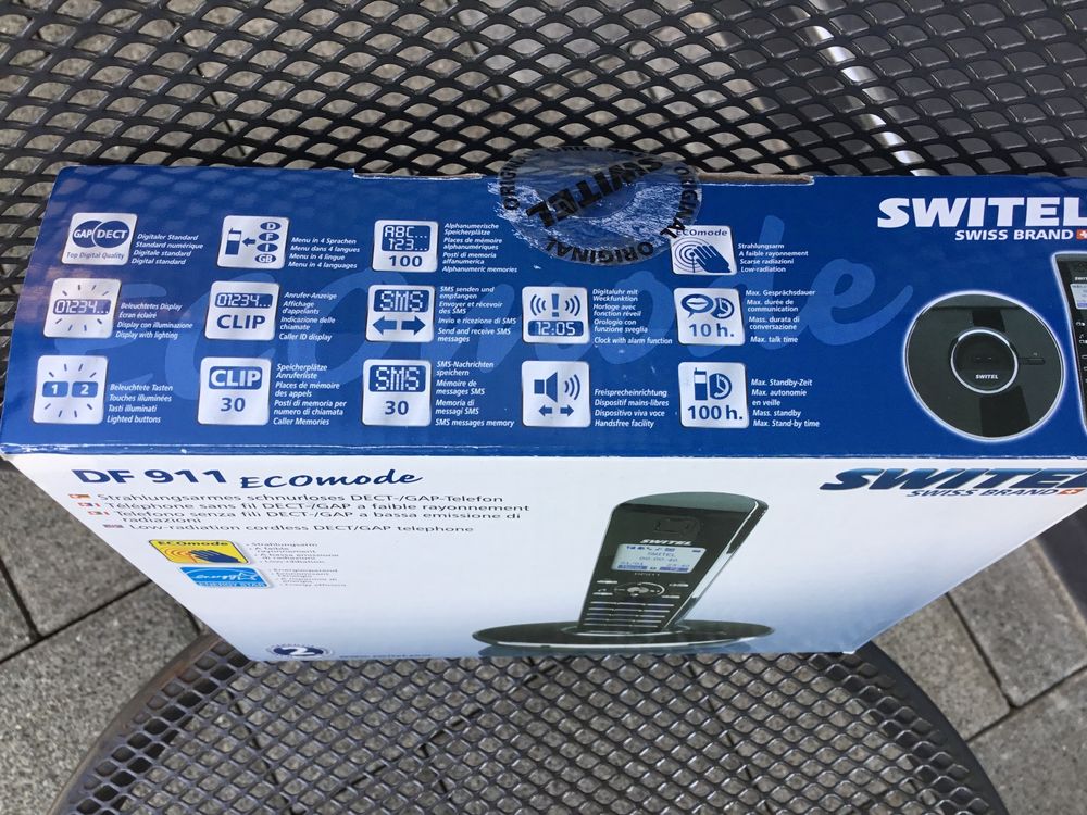 Telefon SWITEL DF911 schnurloses DECT-/GAP- Neu und Original | Kaufen auf Ricardo