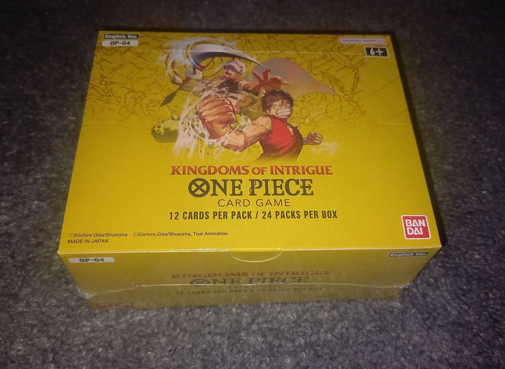 One Piece Card Game Kingdoms of Intrigue OP04 Display | Kaufen auf Ricardo