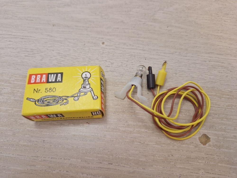 Brawa 580 Beleuchtungssockel H0 OVP NEU (Neuf avec emballage d'origine ...