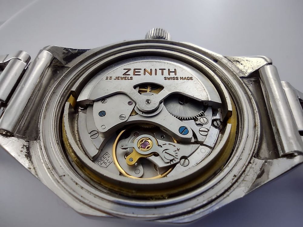 ZENITH defy Automatic Caliber Zenith 2552 PC steel bracelet | Kaufen ...