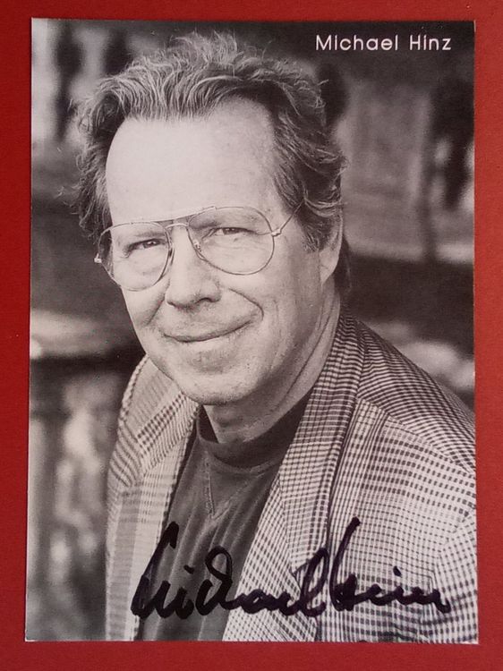 Michael Hinz 1939-2008 Autogramm Fotopostkarte 10x15cm (Gebraucht) in Bischofszell für CHF 5 ...