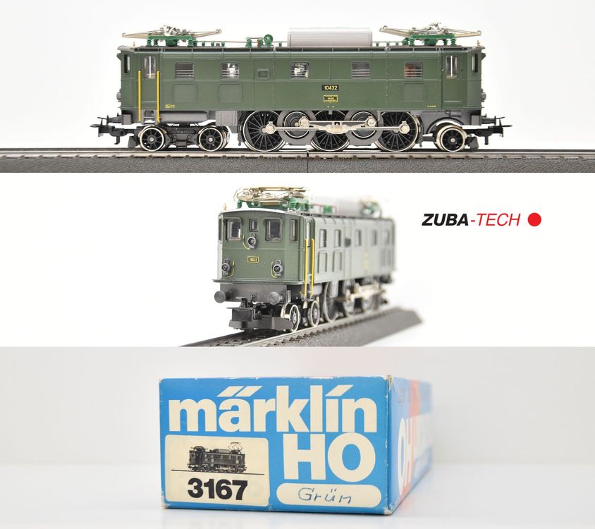 Märklin 3167 E-Lok Ae 3/6 II SBB, H0 WS Analog mit OVP (Gebraucht) in ...