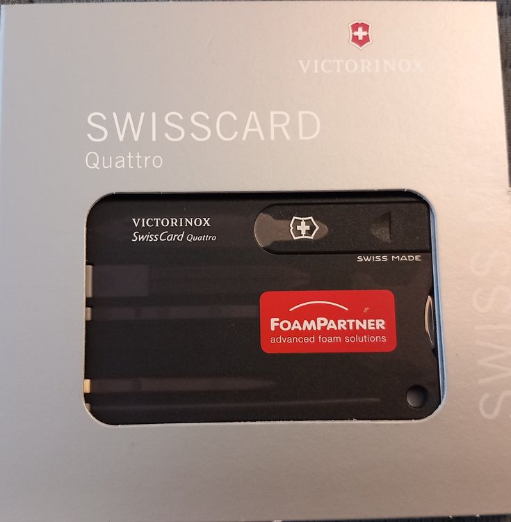 Victorinox Swisscard Quattro Neu/ neuve ! (Neuf avec emballage d ...