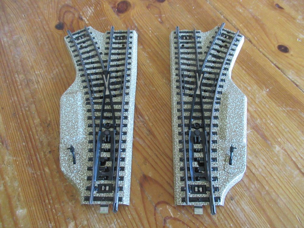 Märklin HO 1 Paar Handweichen M Gleis 5122 L 5123 R, ab 1,00 (Gebraucht ...