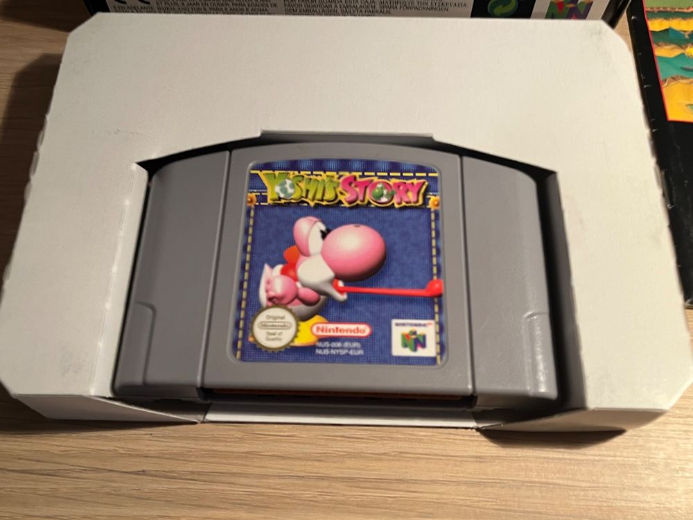 Yoshis Story OVP CIB Nintendo 64 N64 retro Pal (Gebraucht) in St ...
