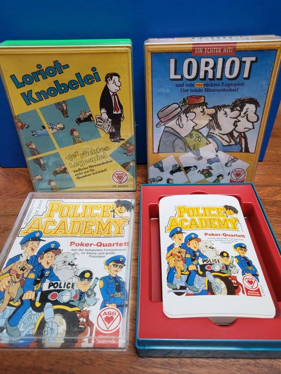 QUARTETT LORIOT LEGESPIEL POLICE ACADEMY (Gebraucht) in Schönenberg ZH ...