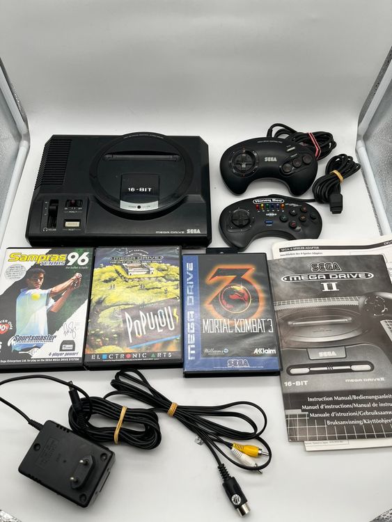 Sega Master System + Mortal Kombat 3 Original Retro (Gebraucht) in St ...