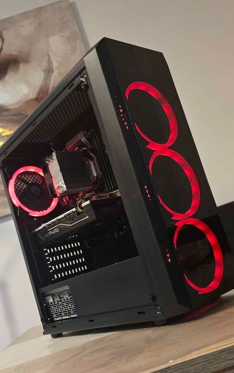 RYZEN/RX 580/Ssd 128gb+Hdd 1tb/Ram 16gb/Windows 11/MS Office (Gebraucht ...