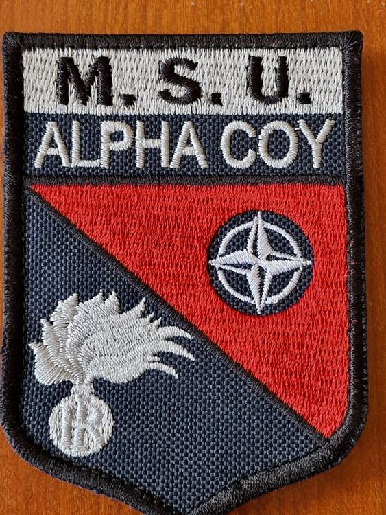 SWISSCOY KFOR Badge Alpha Coy klett | Kaufen auf Ricardo