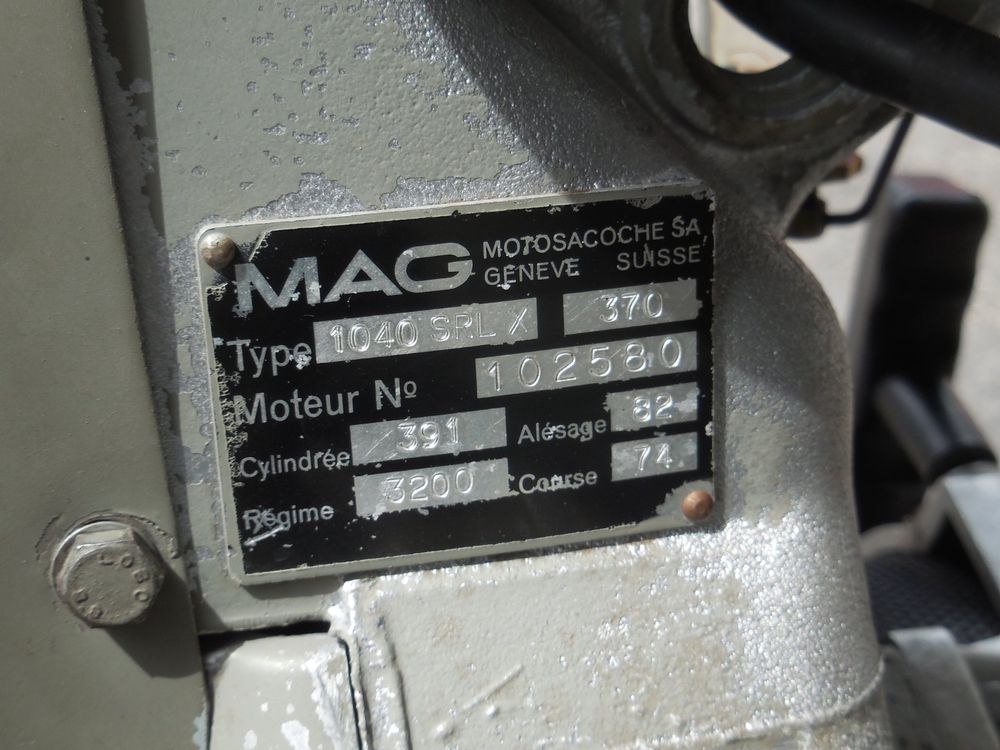 MAG Motor 1040, passend zu Rapid 505 (Gebraucht) in La Chaux-de-Fonds ...